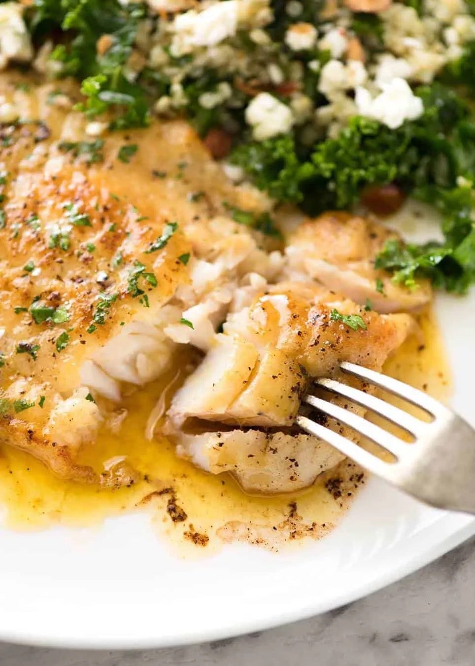 Baked Haddock with Lemon Butter | THE OYSTER SHED